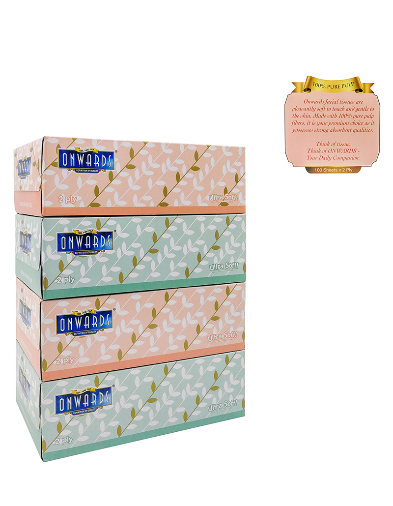 Onwards - Suci Box Tissues 4 Boxes x 200 Ply - Welcome to visit Fudak ...
